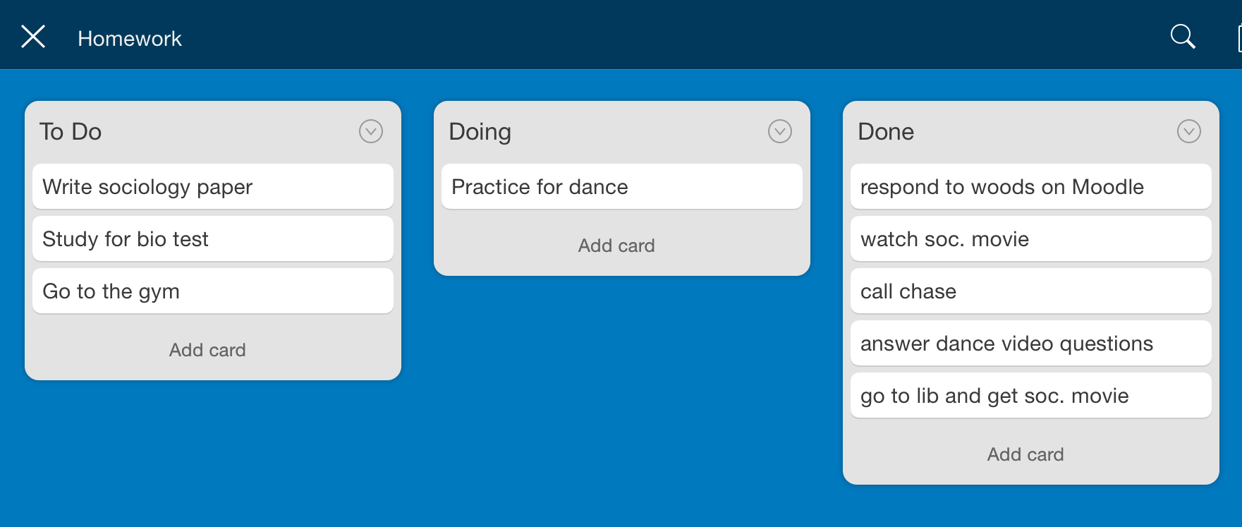 Elon Technology Blog / Use Trello to work together